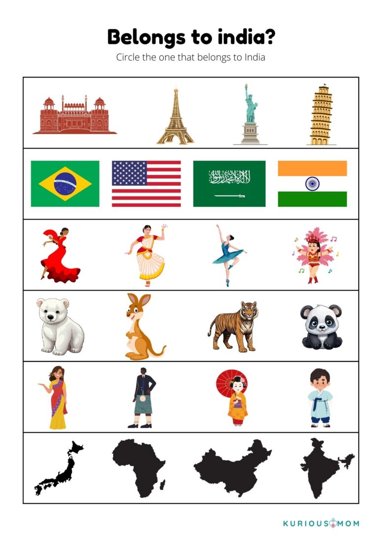 Republic Day Free Printable Worksheets