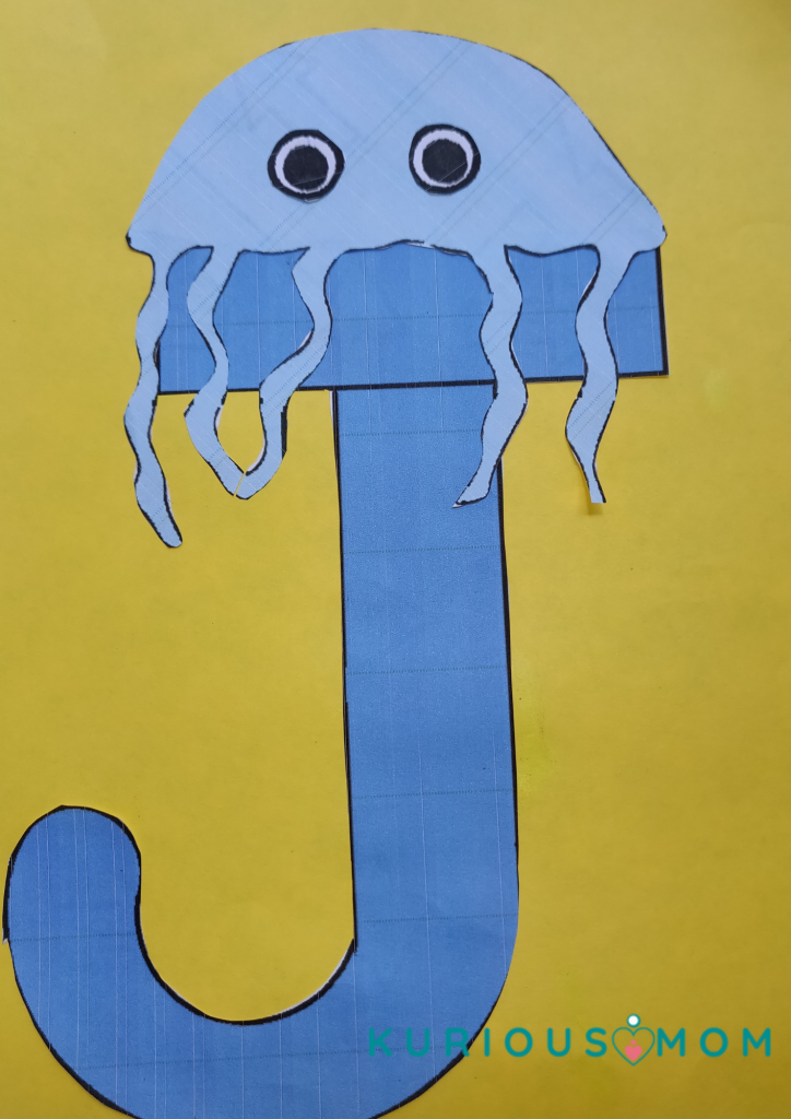 Craft ideas with Capital Alphabets - KuriousMom