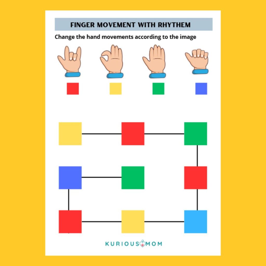 Brain Gym Worksheets for Kids - KuriousMom