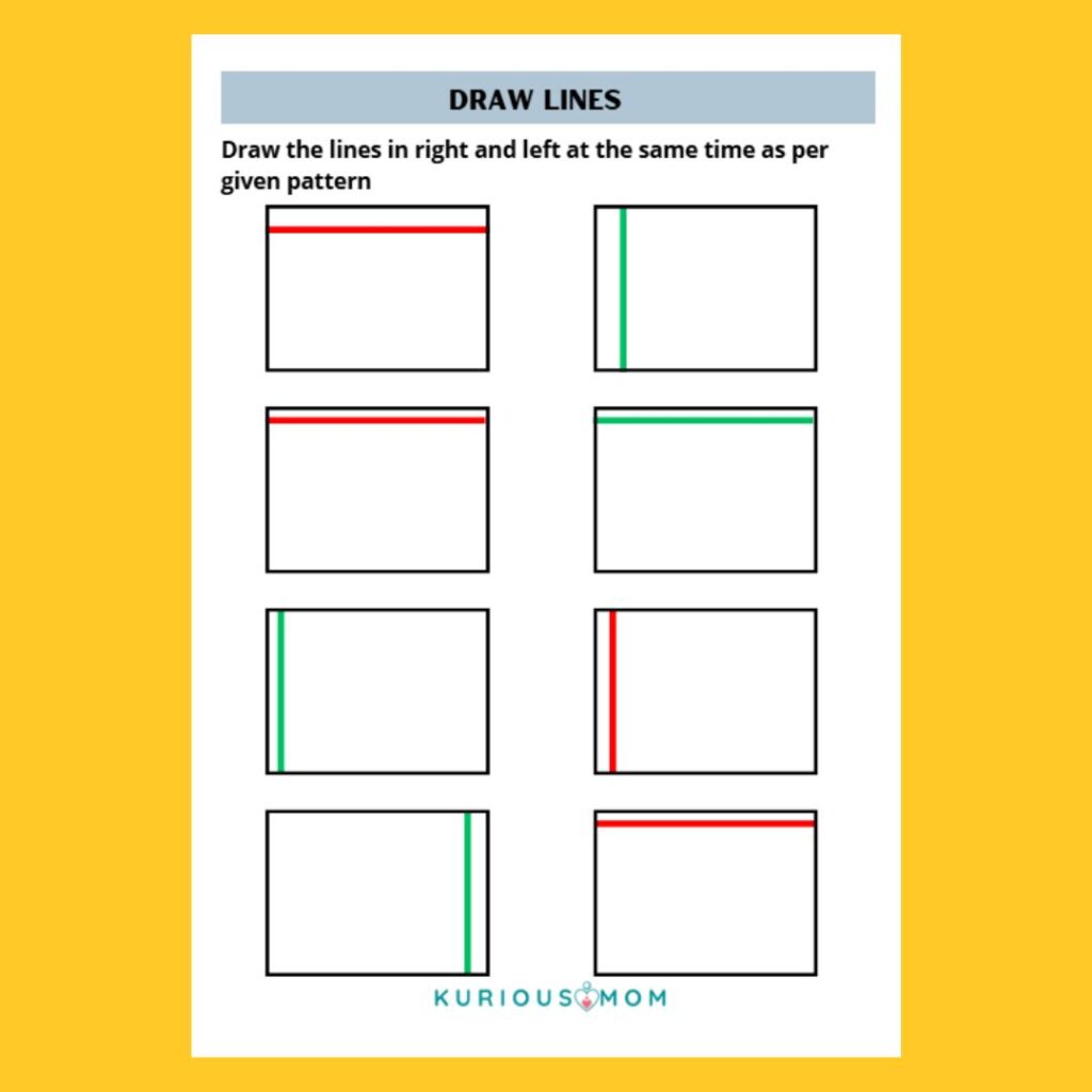 Brain Gym Worksheets for Kids - KuriousMom