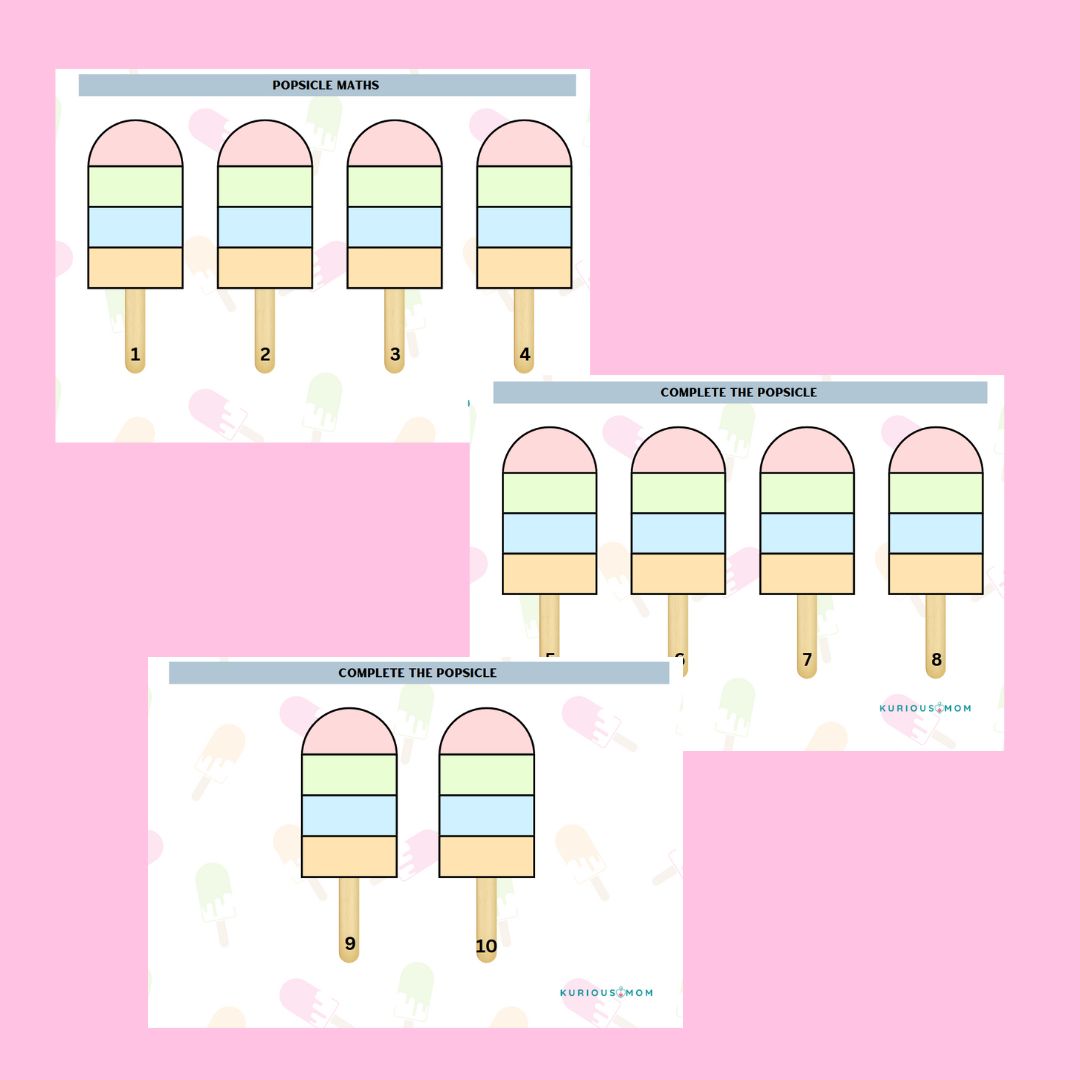 Popsicle Maths: Addition Subtraction - KuriousMom