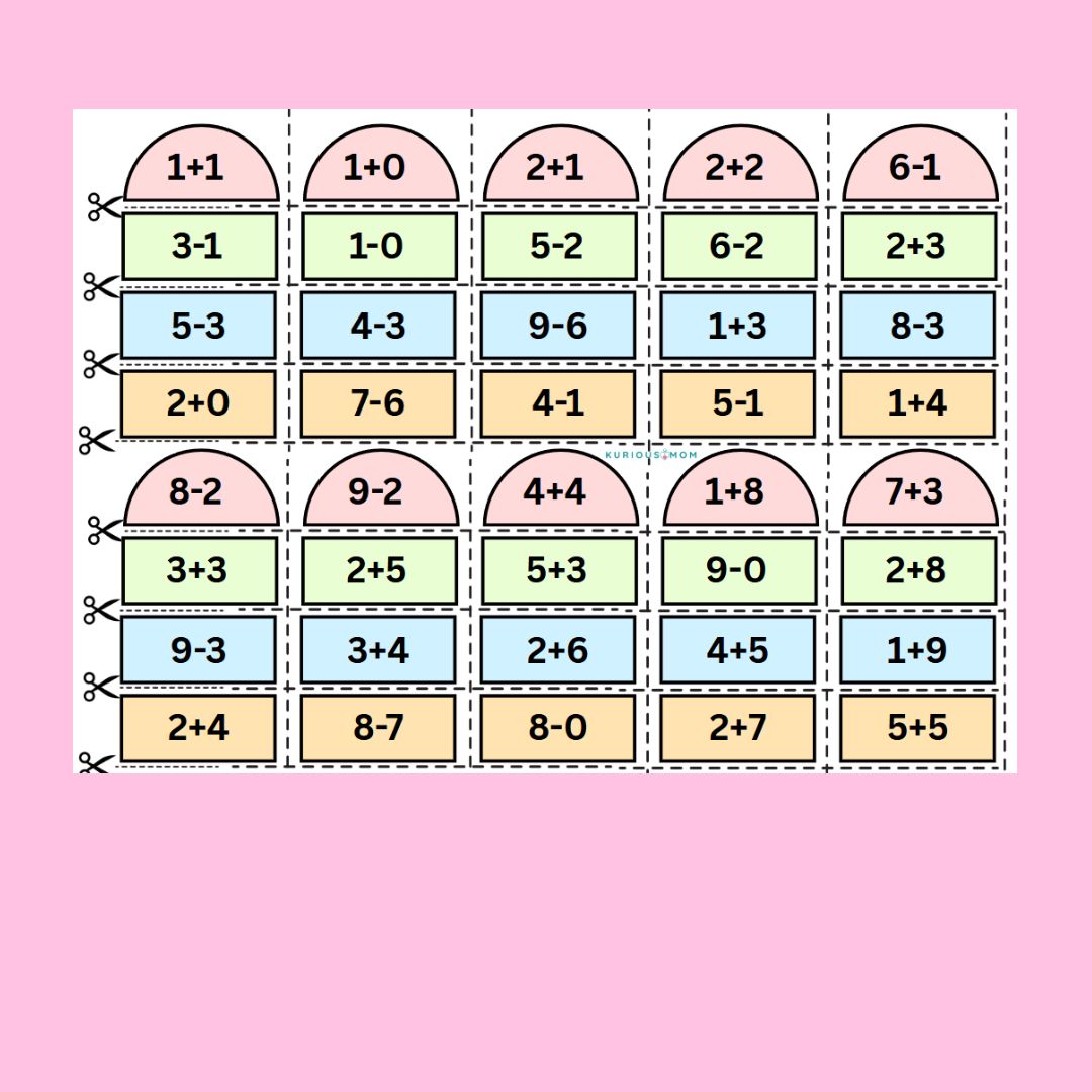 Popsicle Maths: Addition Subtraction - KuriousMom