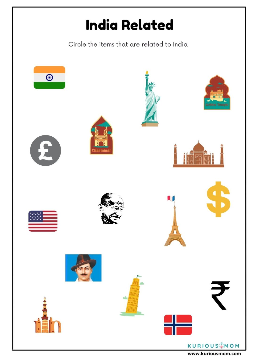 Republic Day Free Printable Worksheets