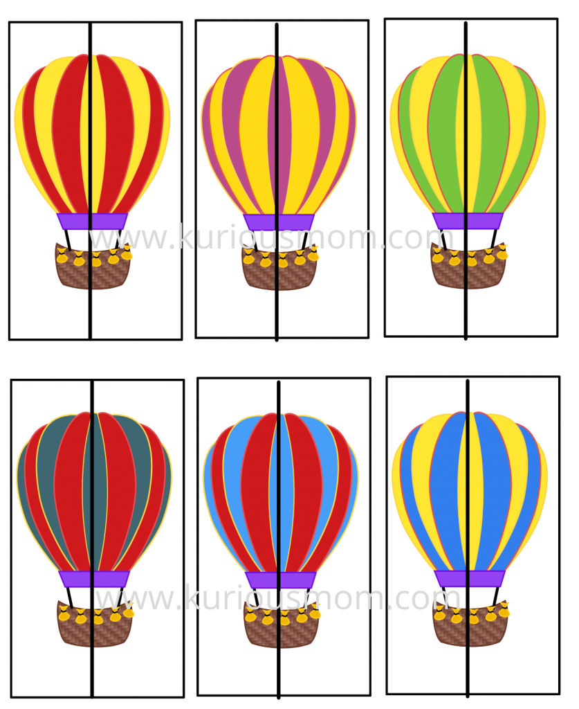 Visual Discrimination Activity for kids