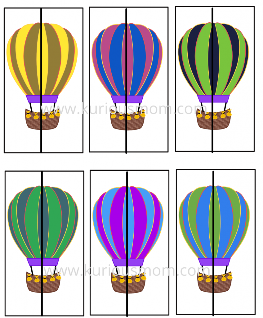 Visual Discrimination Activity for kids
