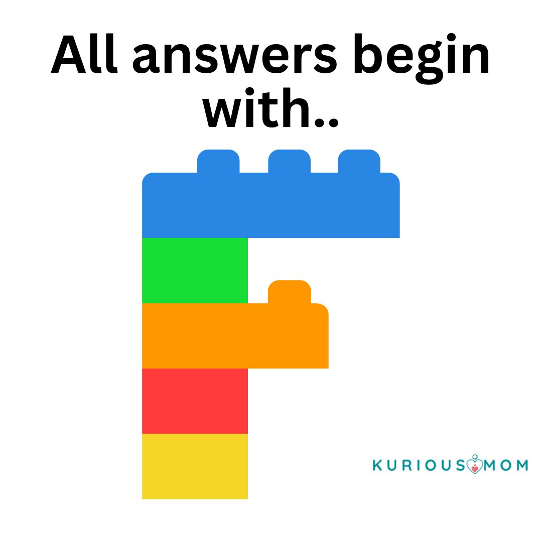 Letter F Fun Questions - KuriousMom