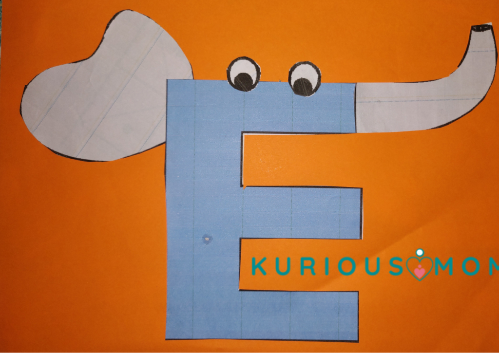 Craft ideas with Capital Alphabets - KuriousMom