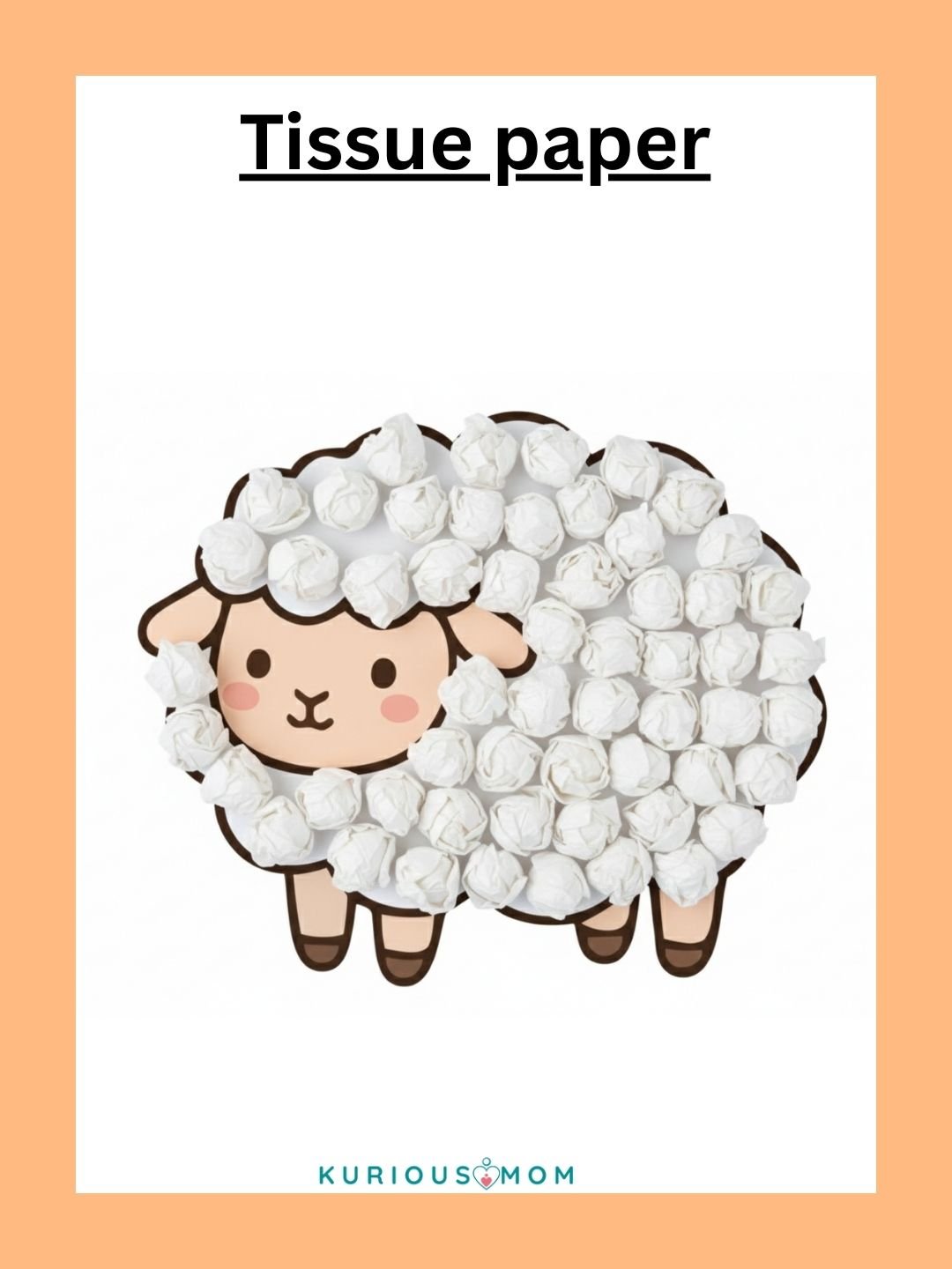 The Sheep Craft Activity - KuriousMom