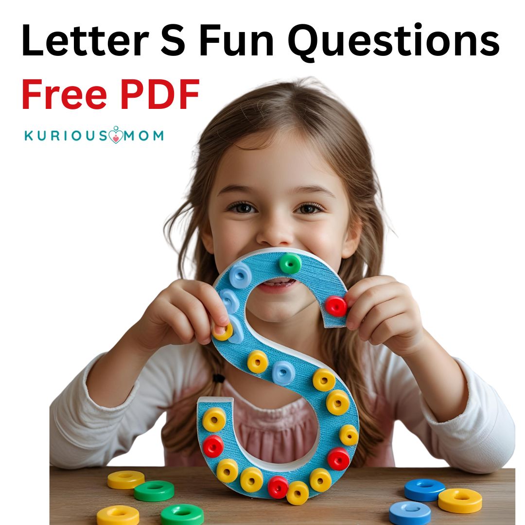 Letter F Fun Questions - KuriousMom