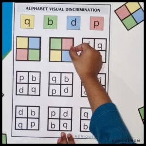Does your kid gets confused between p, q, b,d - KuriousMom