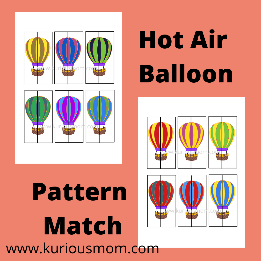 Visual Discrimination Activity for kids