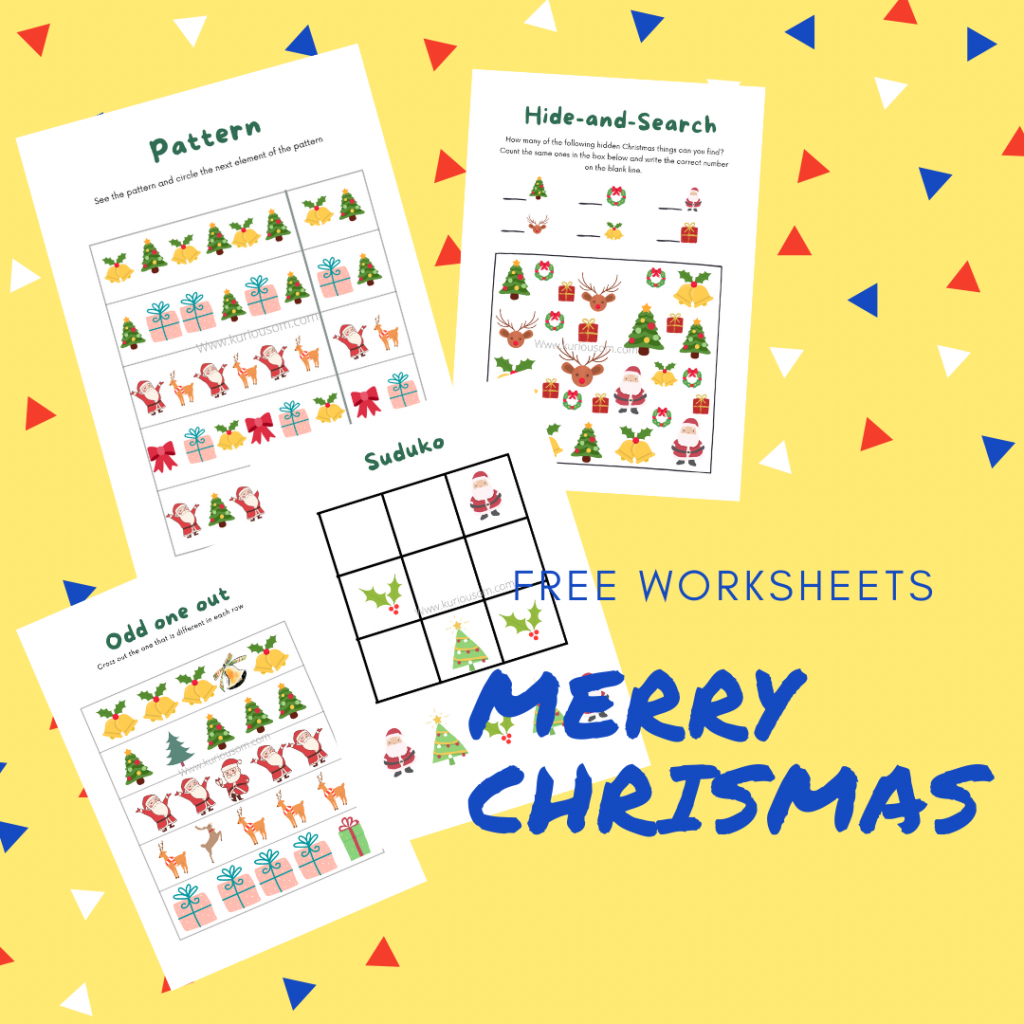 Christmas Free Printables - KuriousMom