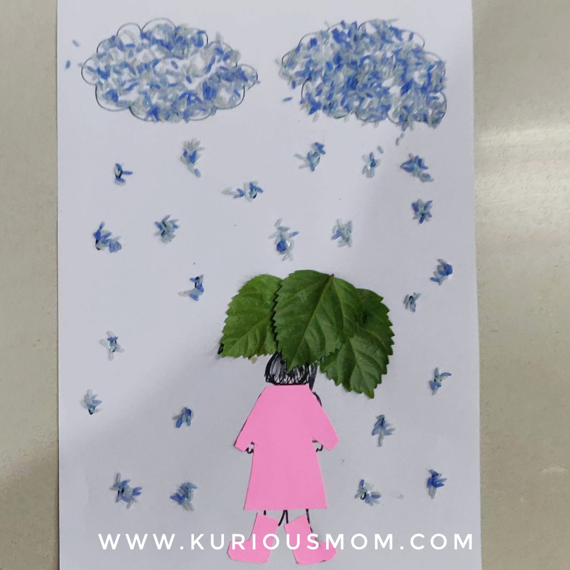 Rainy day craft - KuriousMom