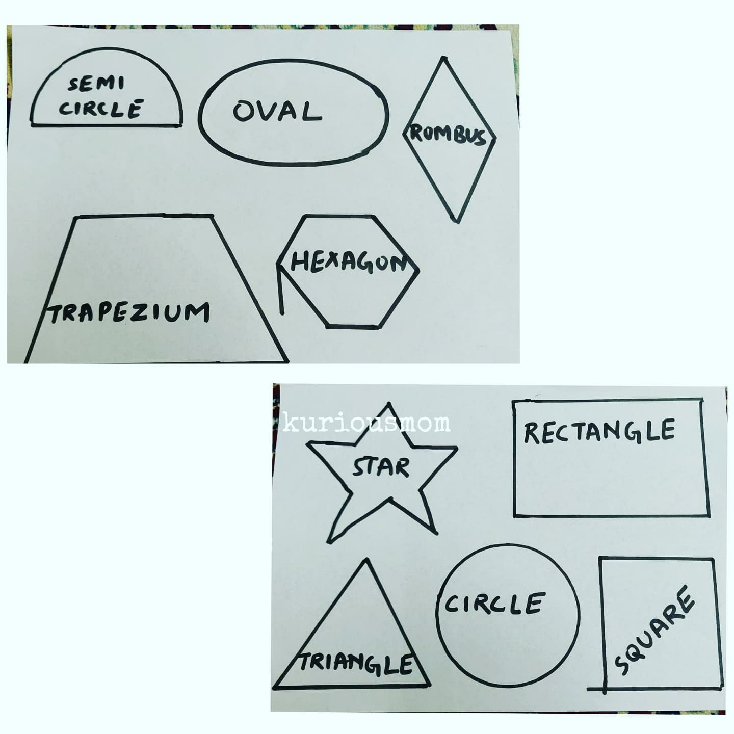 10 basic shapes to learn in preschool - KuriousMom