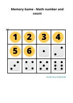 Number Memory game for kids - KuriousMom