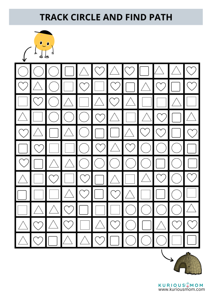 Shapes activities for kids - KuriousMom