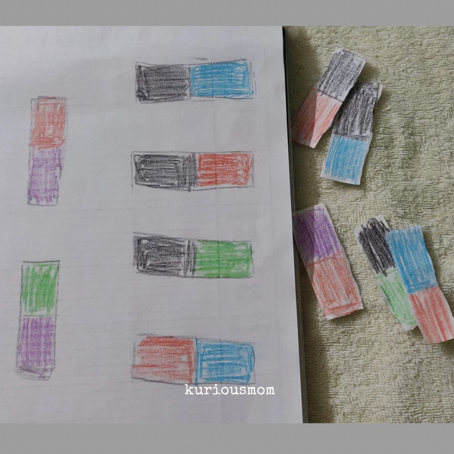 Copy Colour Pattern - KuriousMom